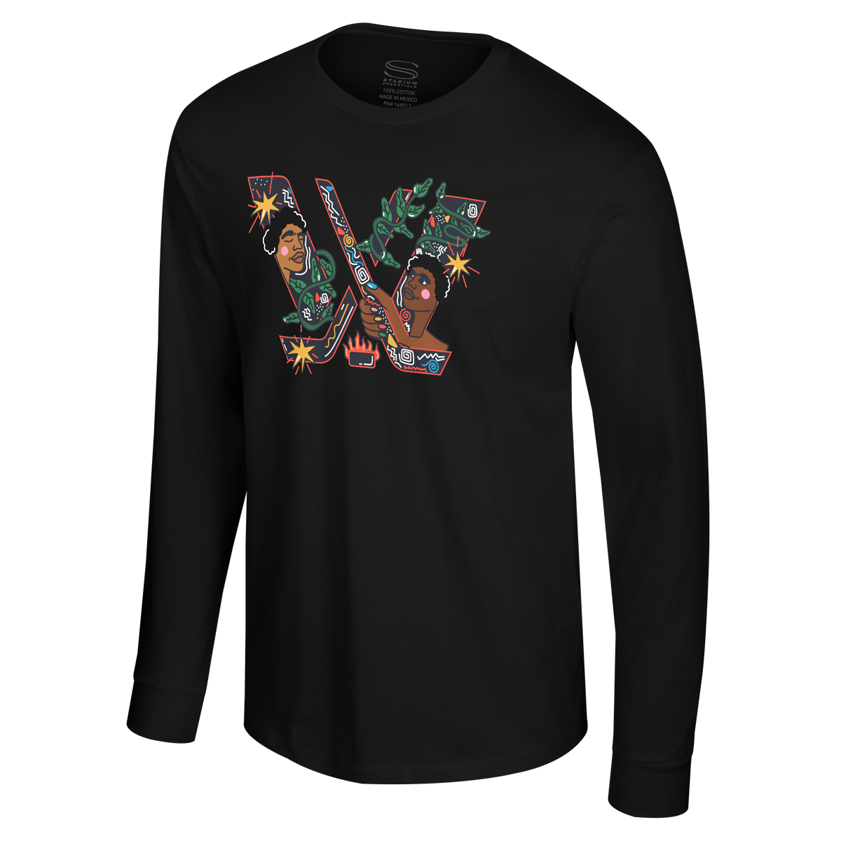 PWHL x Kezna Dalz Black History Month Adult Long Sleeve T-Shirt – The ...