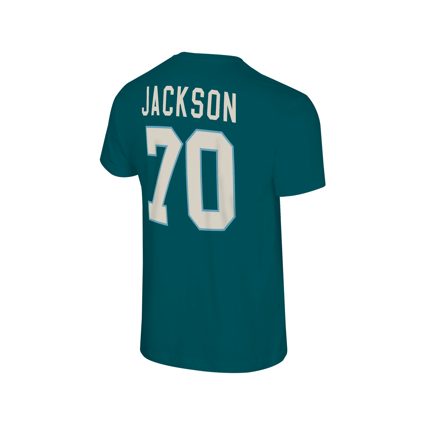 Adult Seattle Torrent Stadium Essentials Carly Jackson #70 T-Shirt