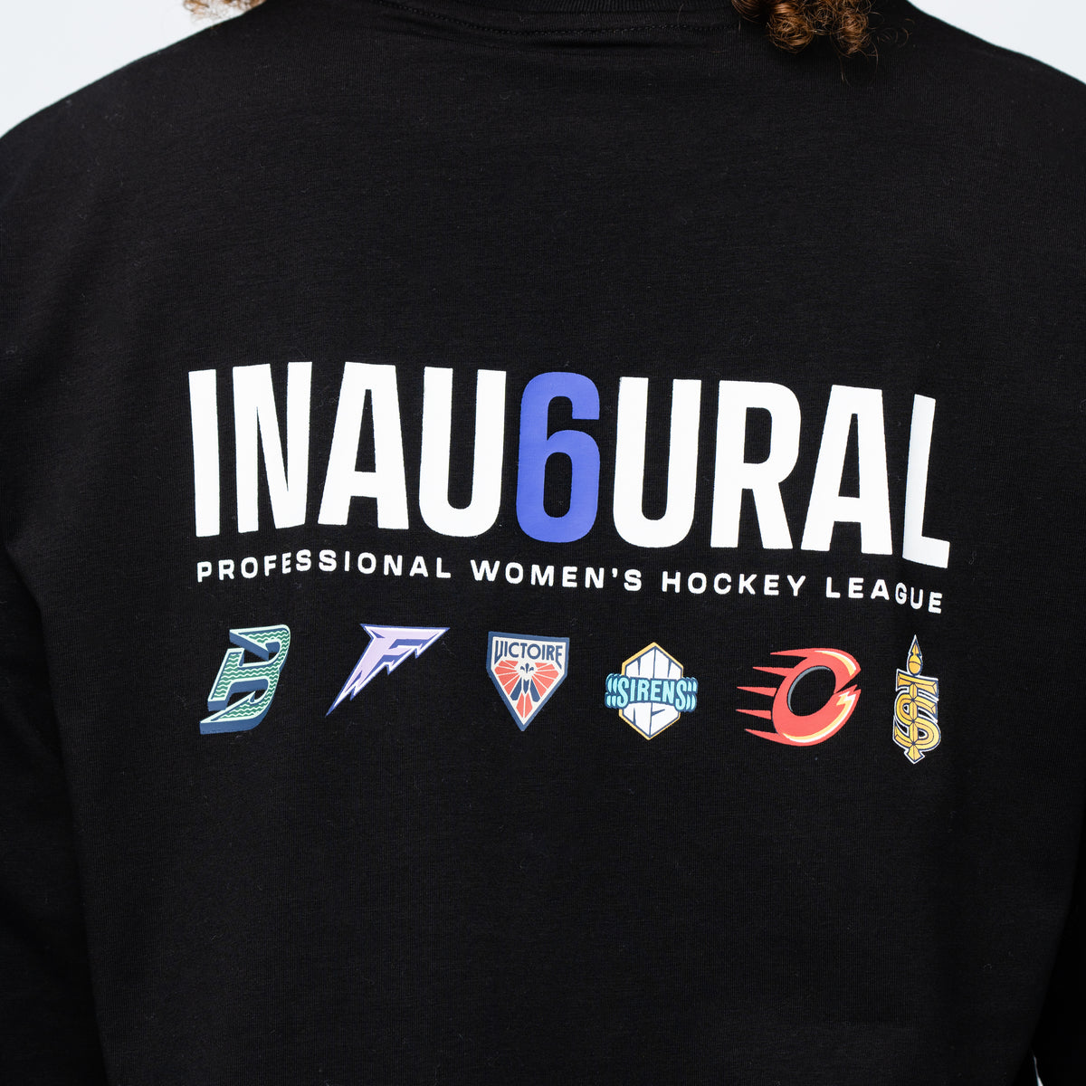 PWHL Adult Royalty Inau6ural 6 Sideline Long Sleeve Shirt – The ...