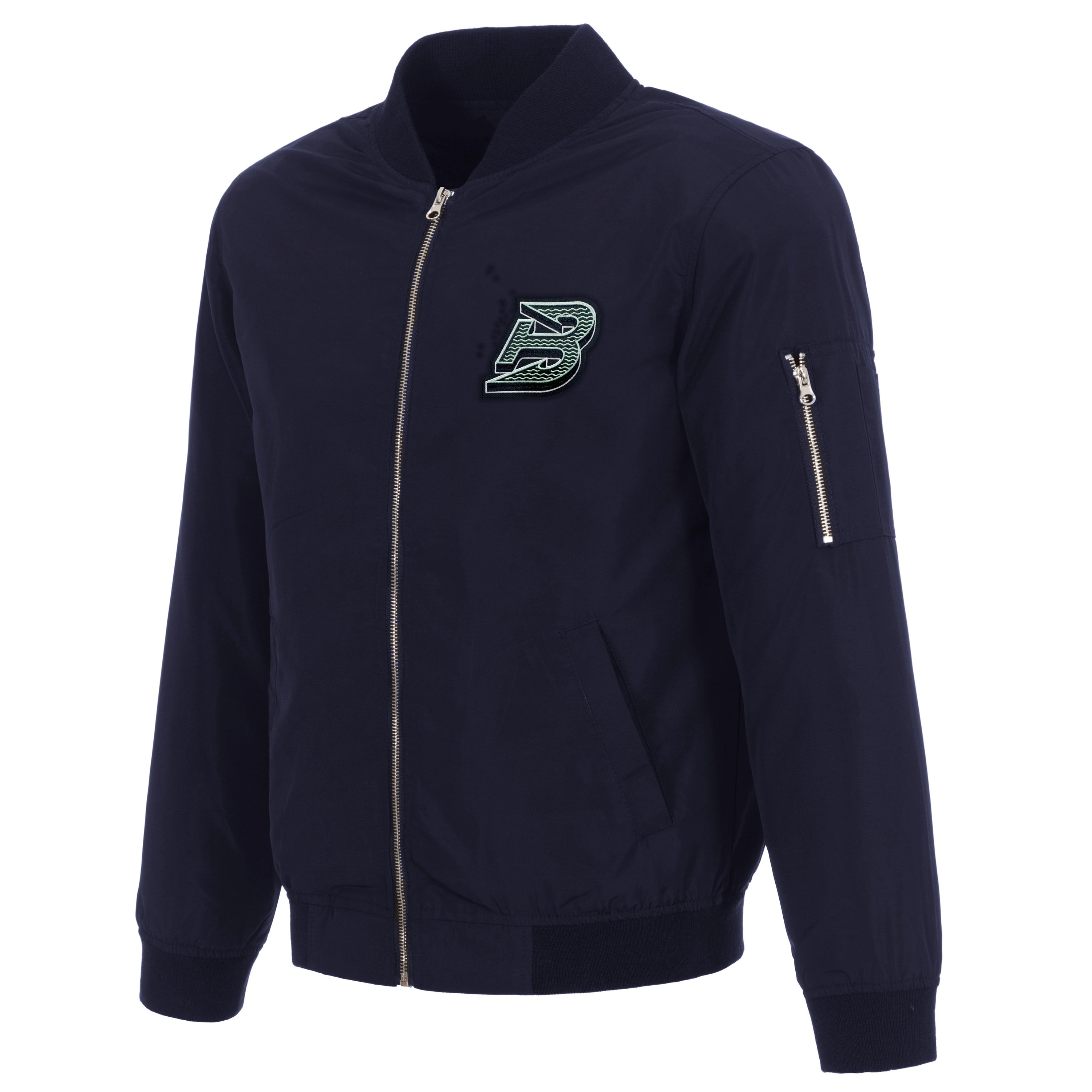 Boston Fleet Adult Nylon Bomber Jacket