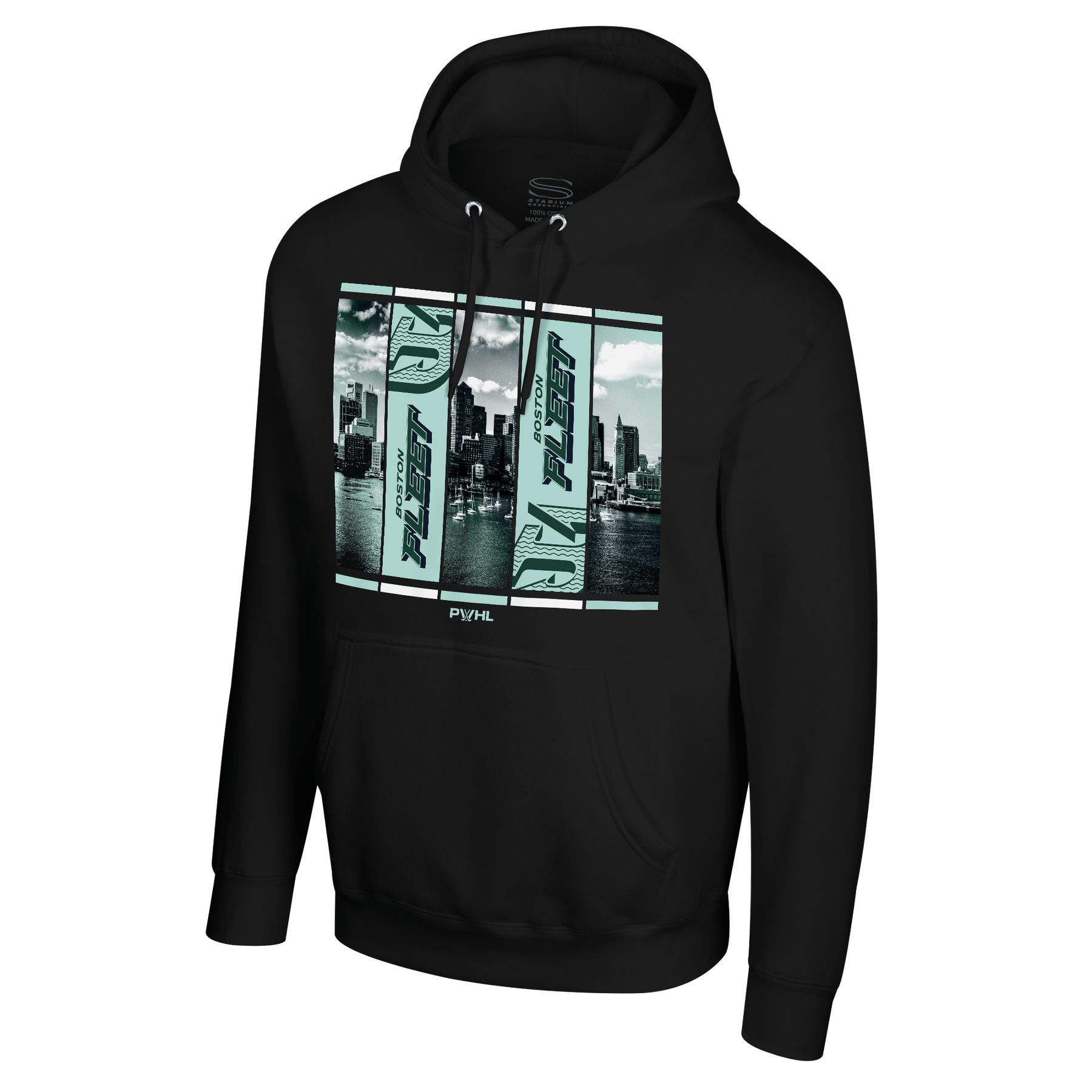 Boston Fleet Adult Stadium Essentials Skyline Fleece Hoodie