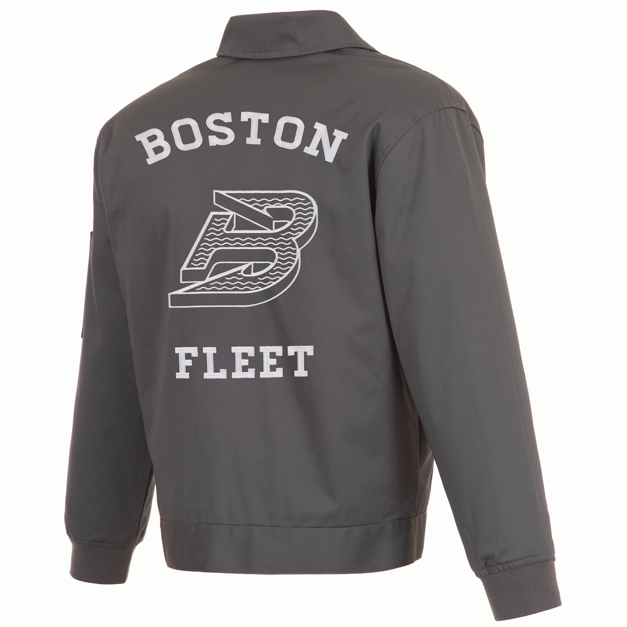 Boston Fleet Adult Twill Quilted Jacket
