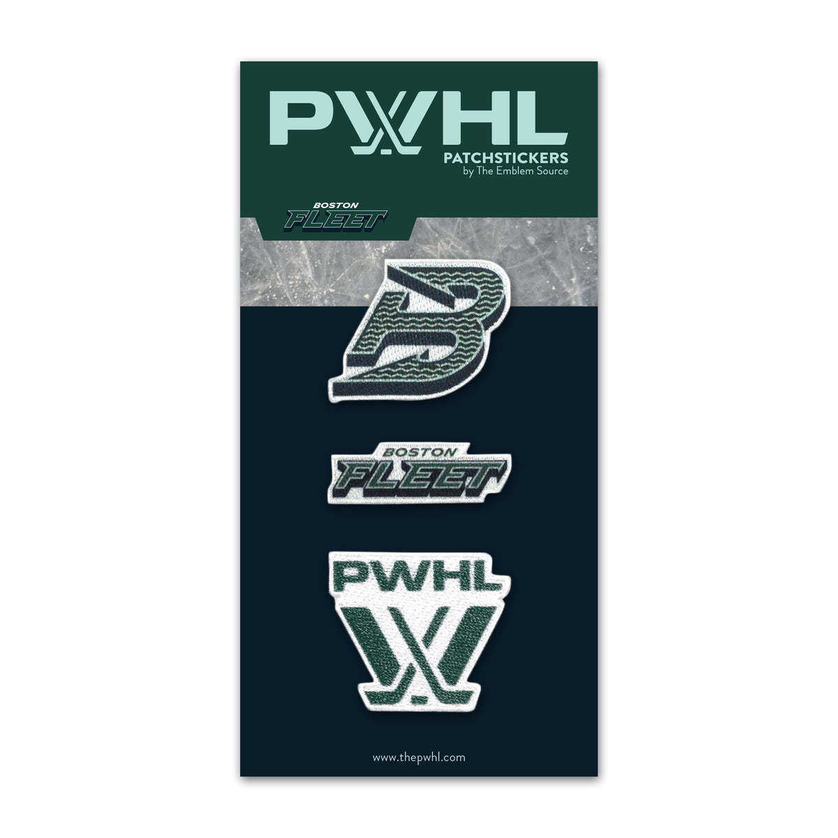 Boston Fleet PatchStickers 3 Pack
