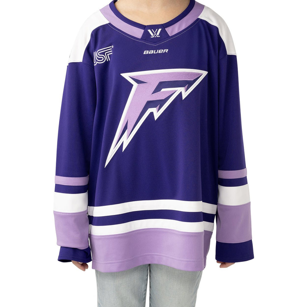 Minnesota Frost Youth Bauer Replica Home Jersey