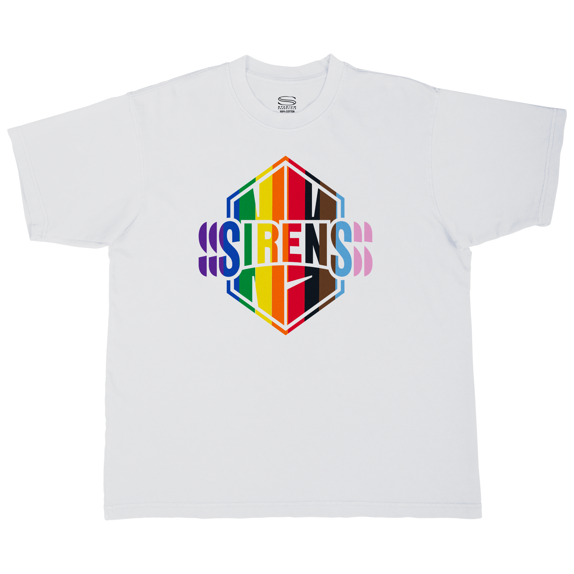New York Sirens Adult Stadium Essentials Pride Urban T-Shirt
