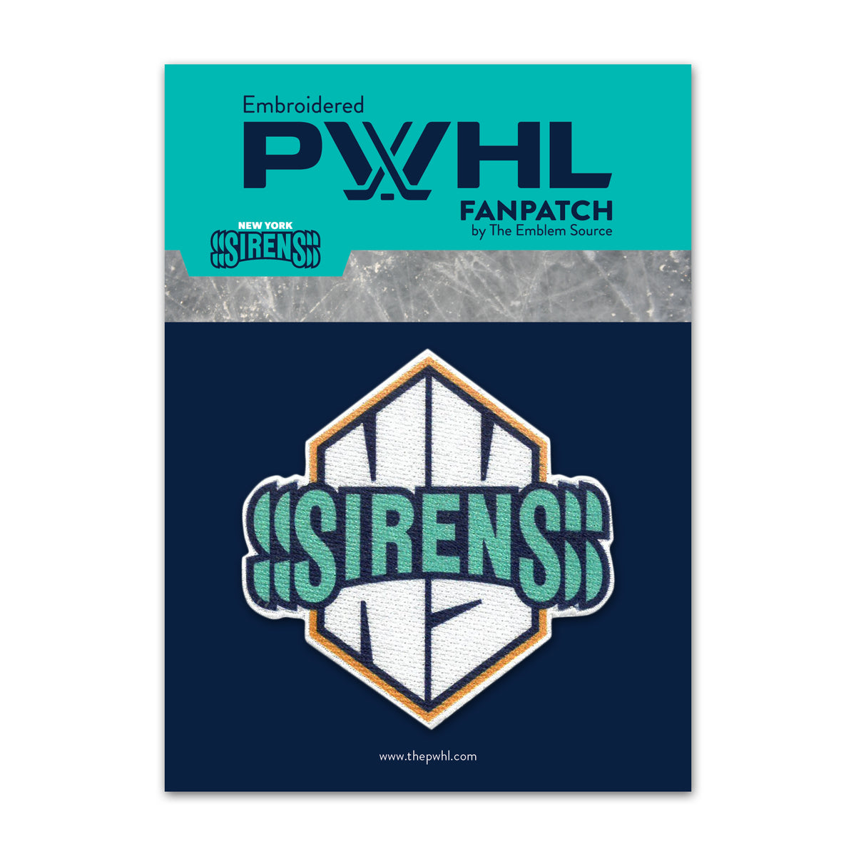 New York Sirens FanPatch Sticker – The Official US Shop of the PWHL