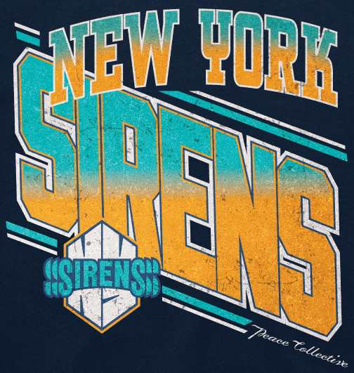 New York Sirens Unisex Peace Collective Vintage Fleece Crew – The ...